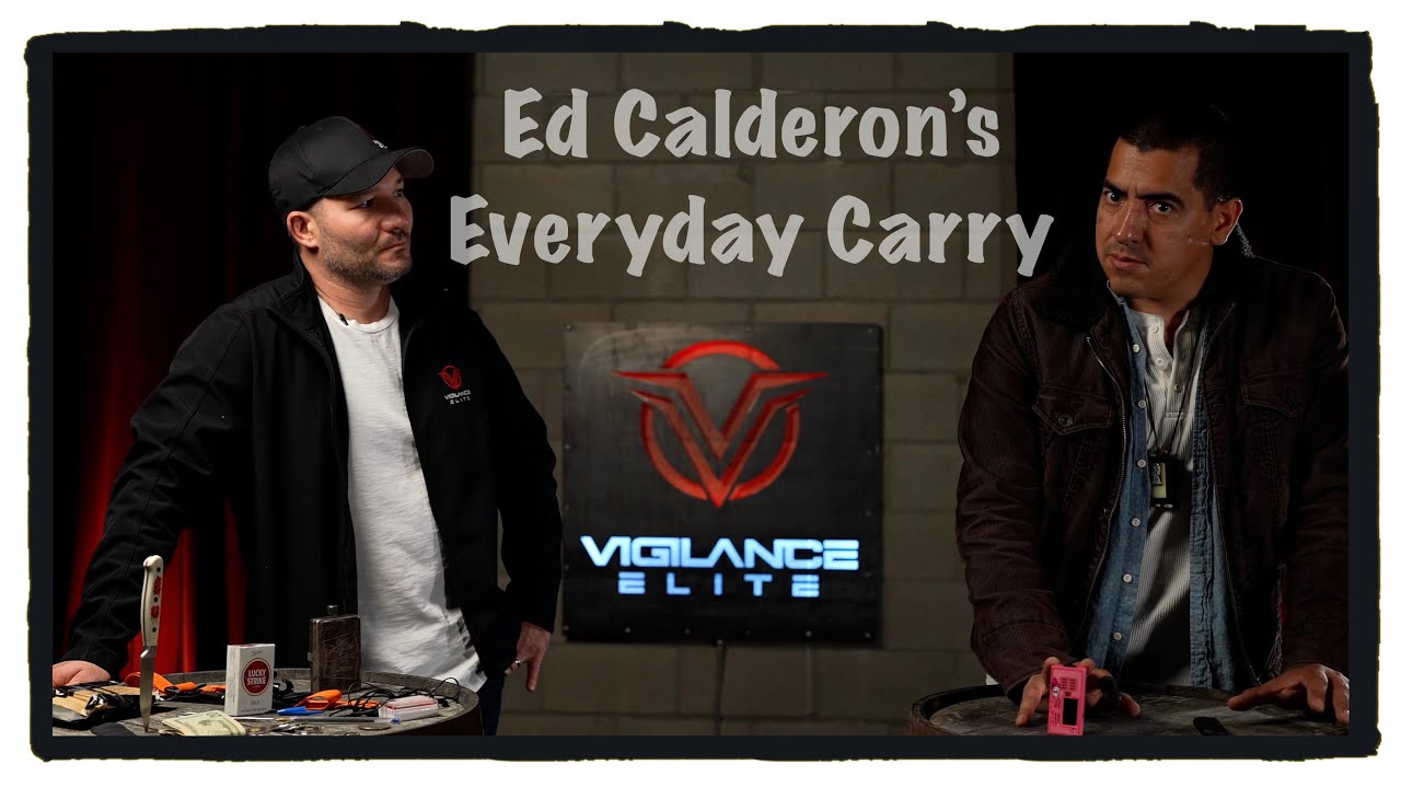 Ed Calderon's Everyday Carry (EDC) Pocket Dump with a Navy SEAL - YouTube