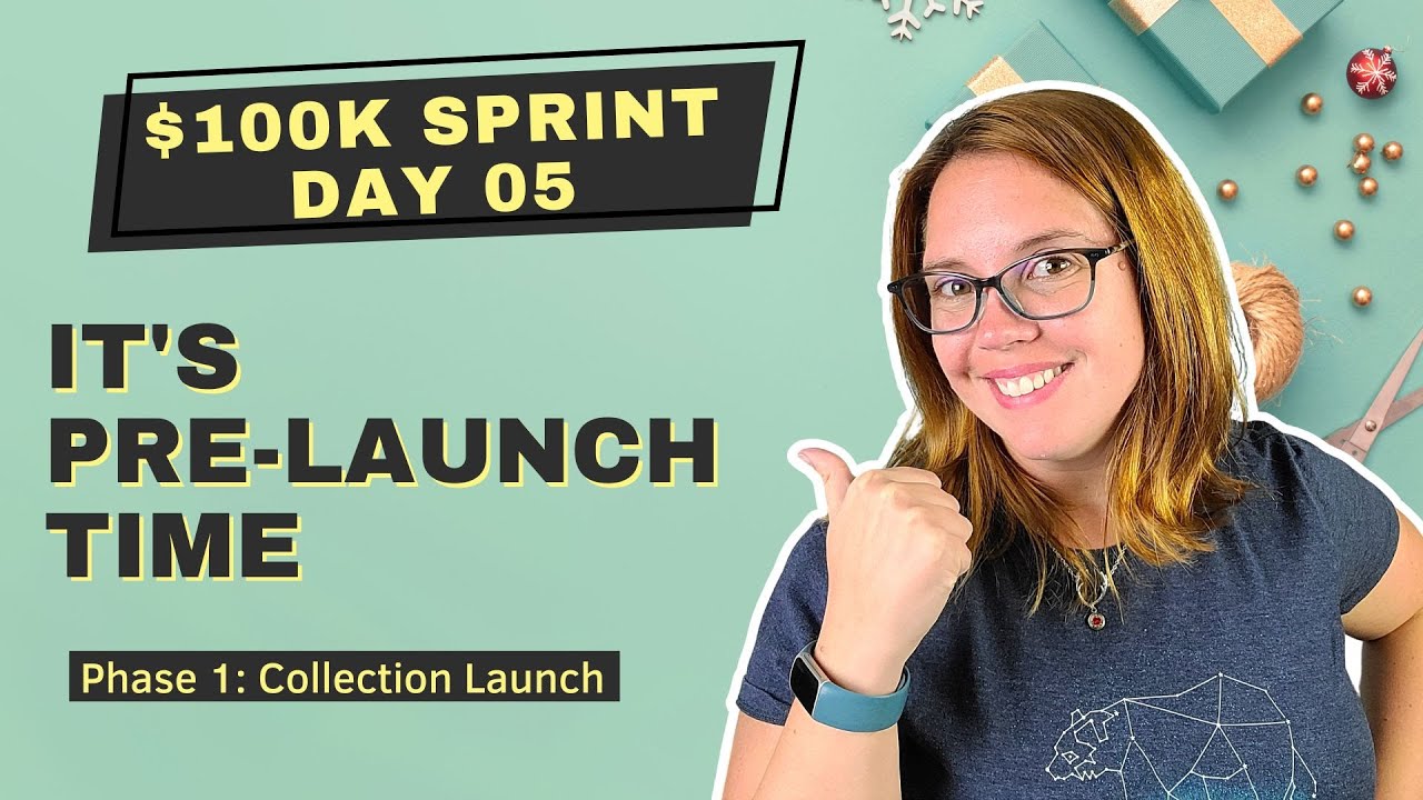 Day 5 - Always have a Pre-Launch Party for Your Handmade Collections ...