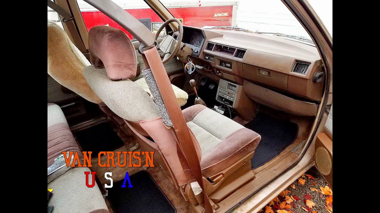 1986 Nissan Stanza Wagon/ Datsun Prairie Interior View - YouTube