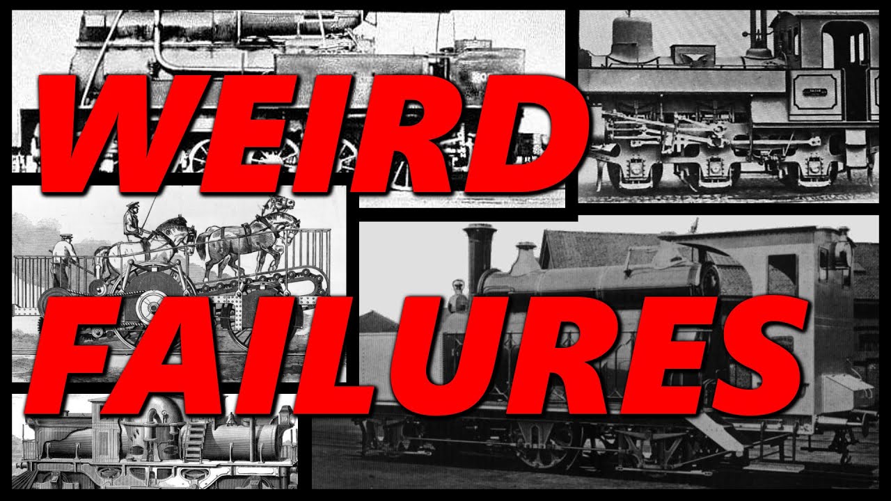 5 of the Weirdest (Failed) Locomotives | History in the Dark - YouTube