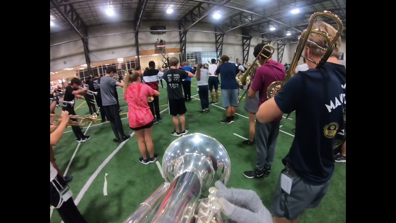 William Mason Marching Band 2021 Baritone Cam - Megan Florence - YouTube