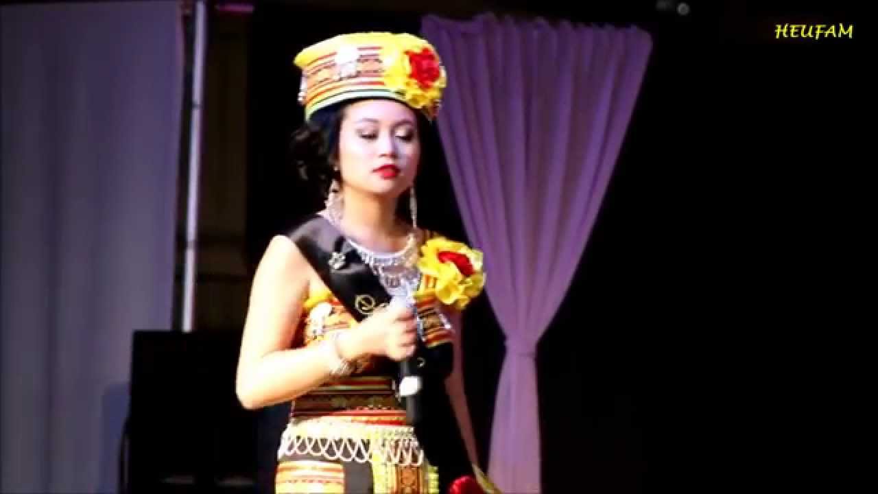 Sarah Lis Intro - Fresno Hmong New Year 2014-2015 Pageant - YouTube