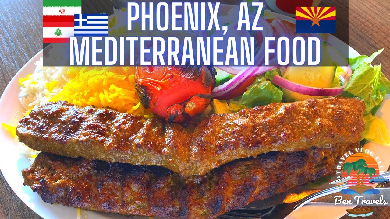 Eating some good Mediterranean Food at ZK Grill in Phoenix Arizona ...