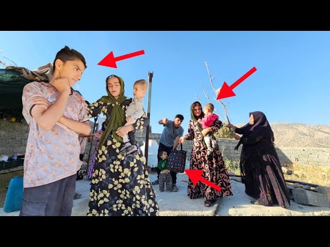 Shahrukh's presence to meet the family and try to prevent Masoumeh from leaving
