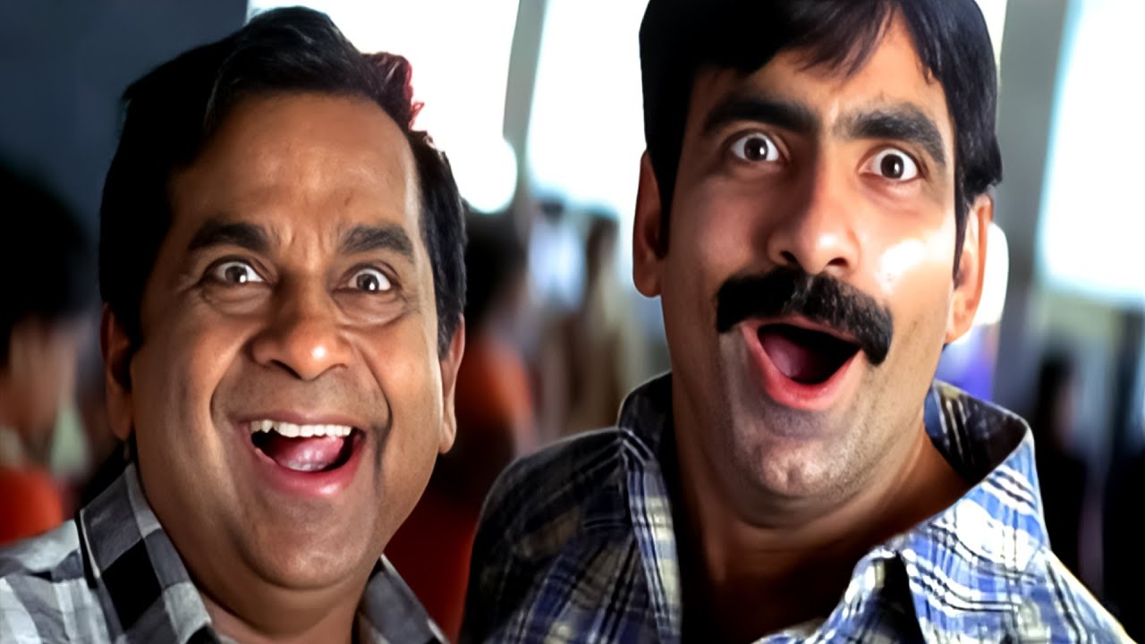 Ravi Teja & Brahmanandam Hilarious Comedy Scenes Back To Back | Telugu ...