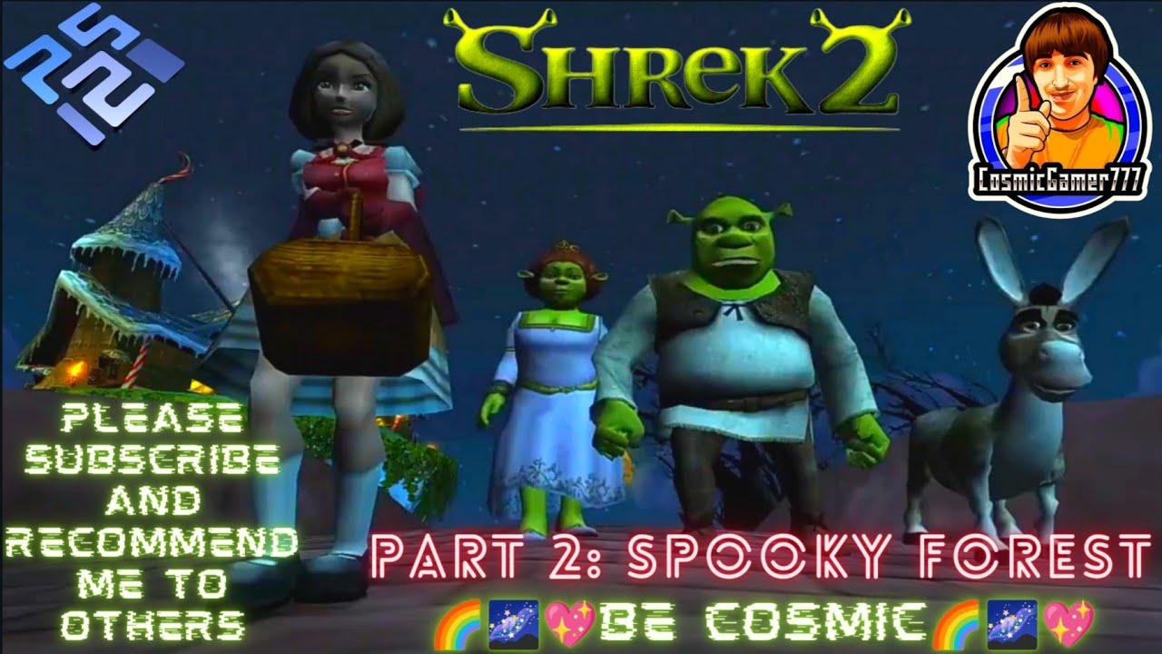 Shrek 2 Part 2: Spooky Forest - YouTube