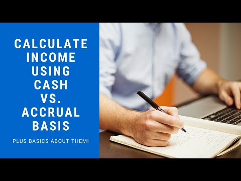 How to Calculate Income Using Cash Basis vs. Accrual Basis Accounting ...