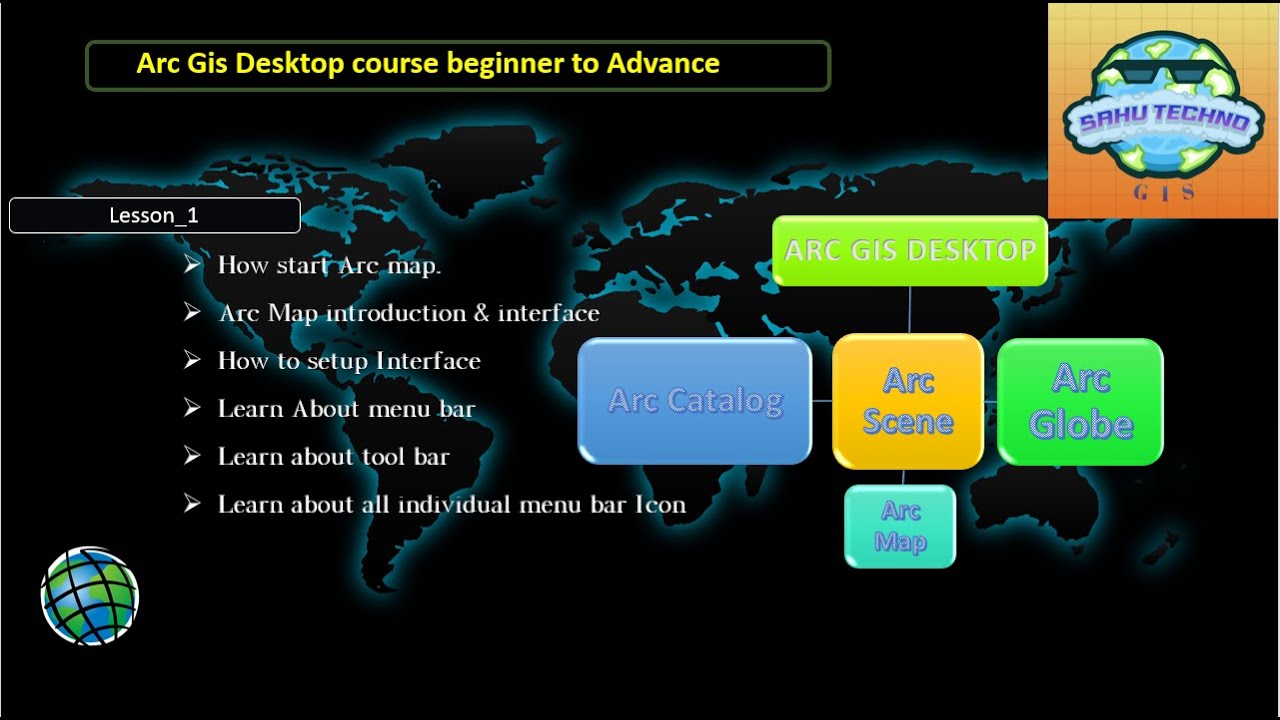 Arc Map Introduction and Interface ,How to start Arc map, Learn About ...