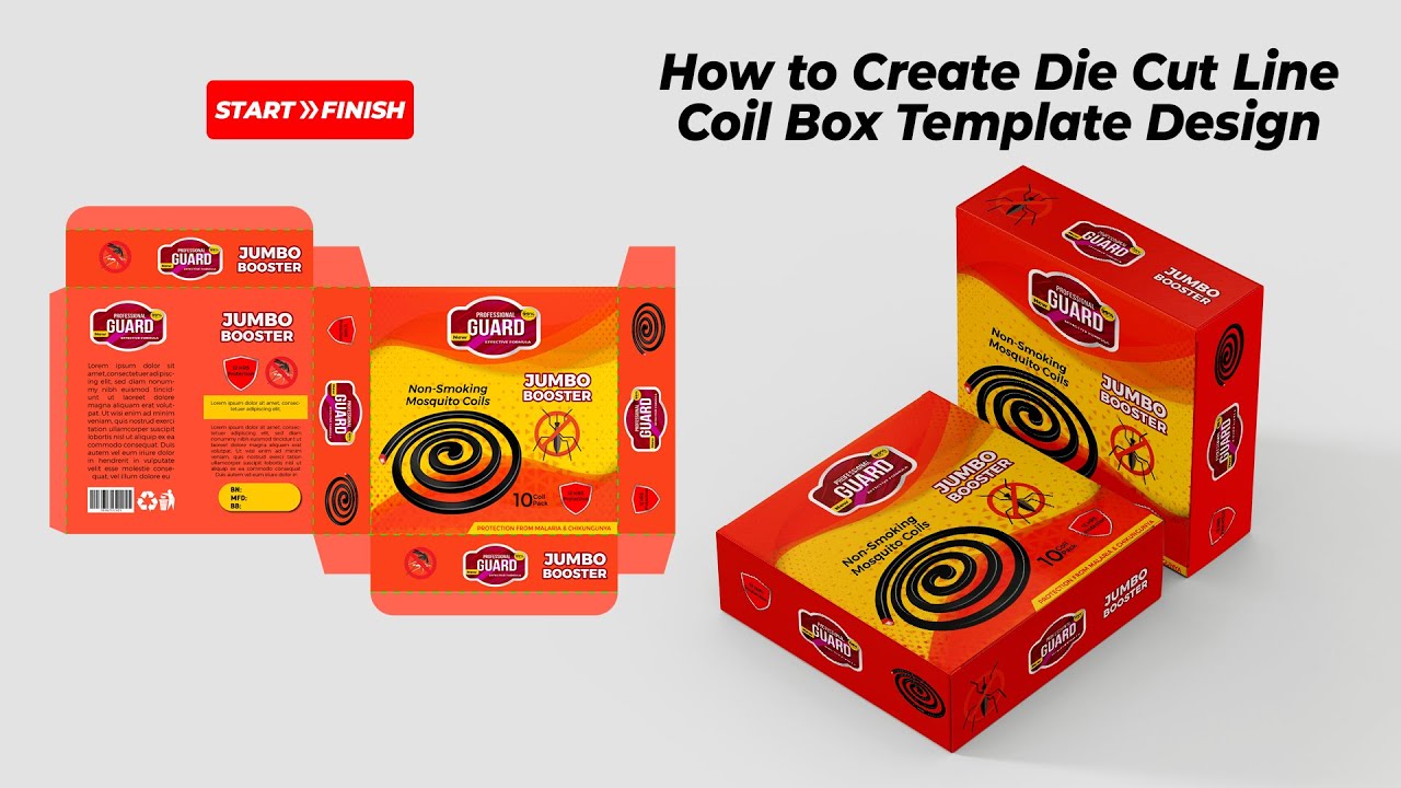 Flawless Box Packaging: Die Cut Lines and Bleed Area Creation in ...