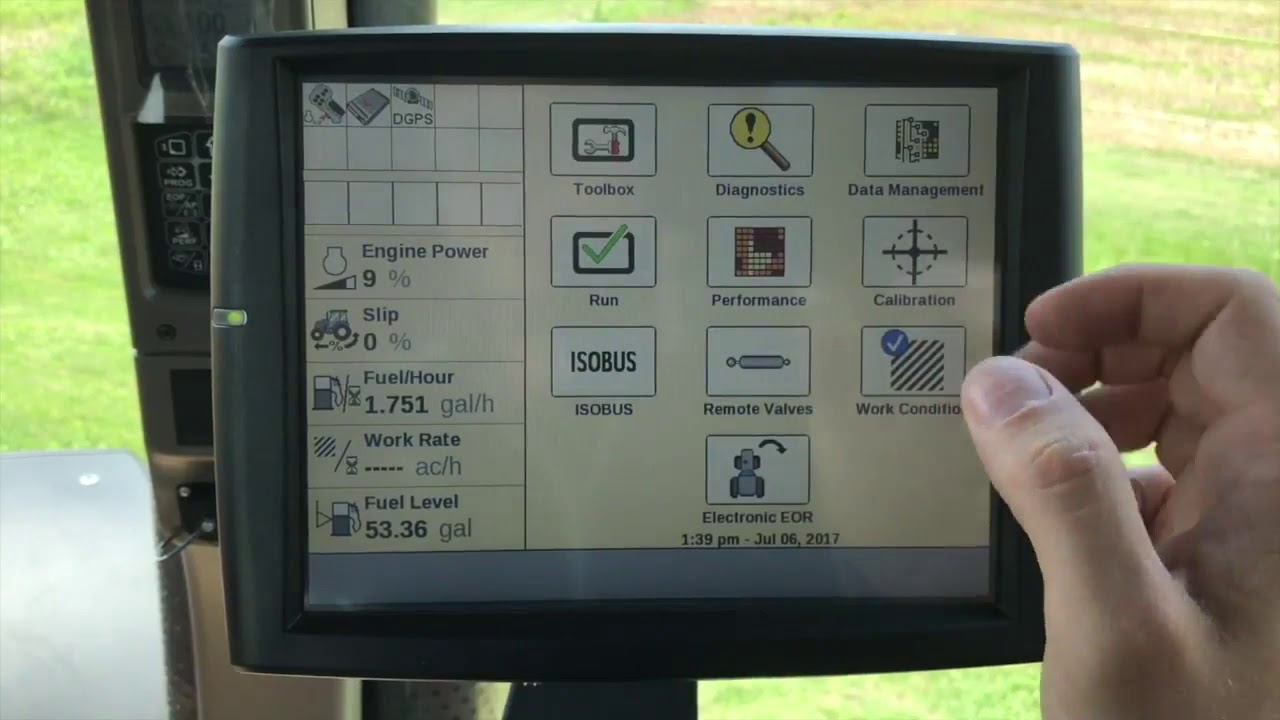 AFS Pro 700 Display Navigation - YouTube