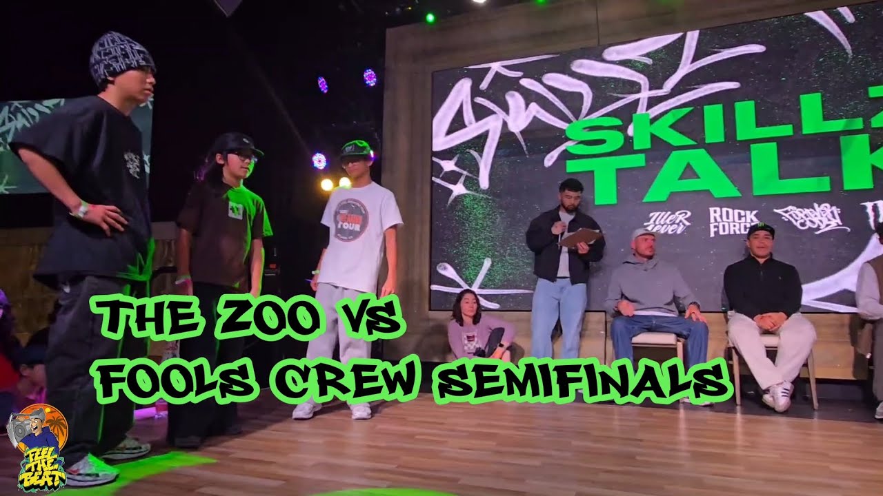 THE ZOO VS FOOLS CREW-SKILLZ TALK 2025 BY ROCK FORCE-YOUTH FINALS - YouTube