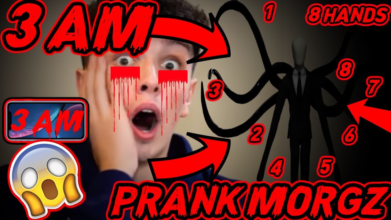 I PRANK MORGZ AT 3 AM!!!! | MORGZ AND MUM GOT ATTACKED BY SLENDERMAN ...