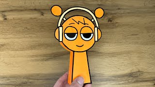 Paper Oren From Sprunki Incredibox Sprunki Papercraft Max Paper Craft ...