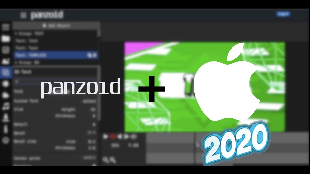 how to make an intro with Panzoid on MAC (2020) - YouTube