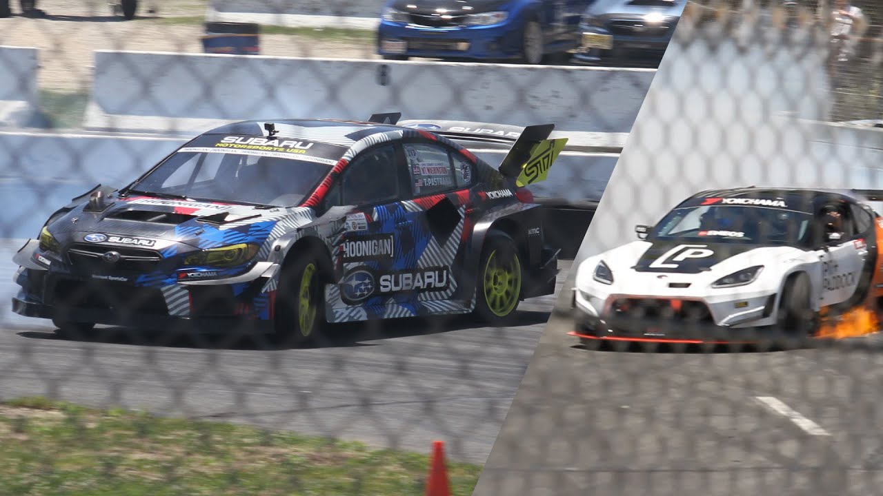 Travis Pastrana Subaru AirSlayer STI and Dai Yoshihara 2022 BRZ Wicked ...