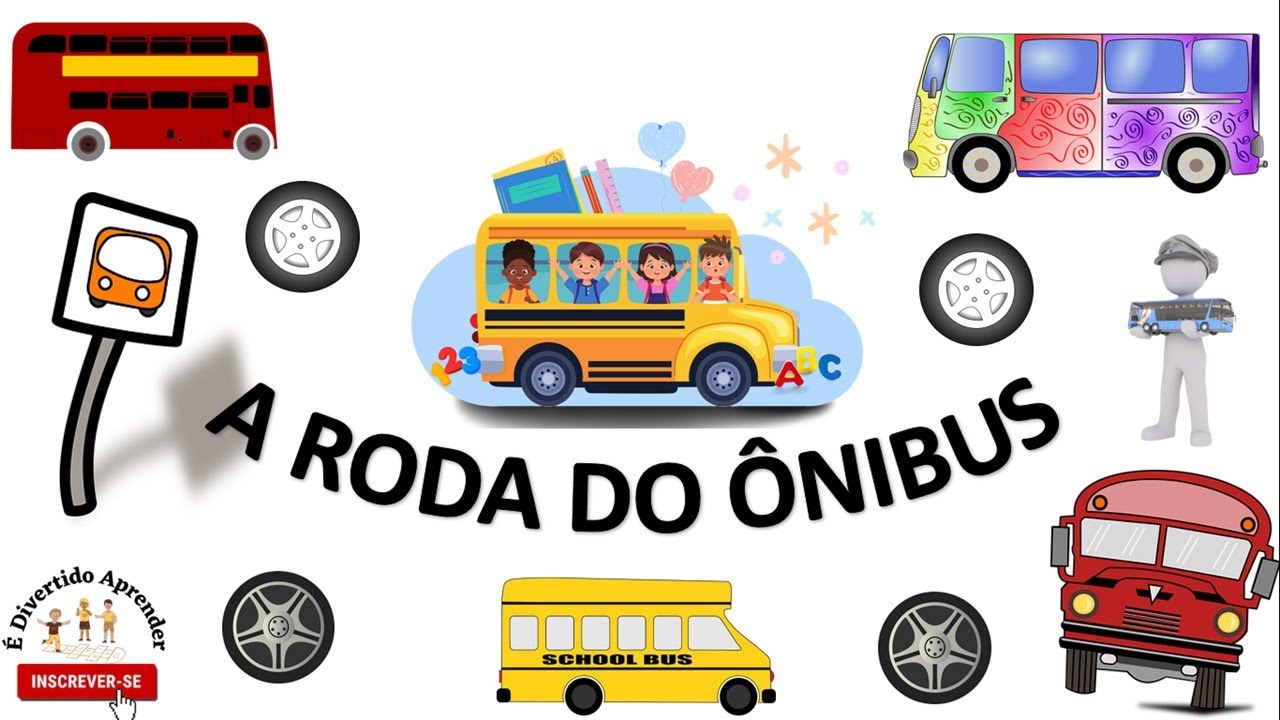 As Rodas do Ônibus - The Wheels On The Bus - Musica Infantil ...