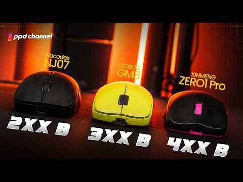 3311 ก็มีหัวใจ | รีวิวเมาส์หลักร้อยต้น ๆ  ZERO1 , GM3 , NJ07