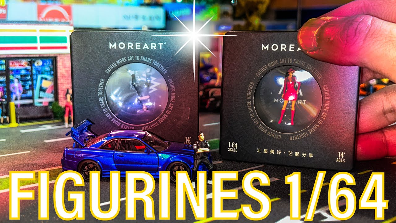 1/64 Diorama Figurines - Unboxing More Art Silent Characters action ...