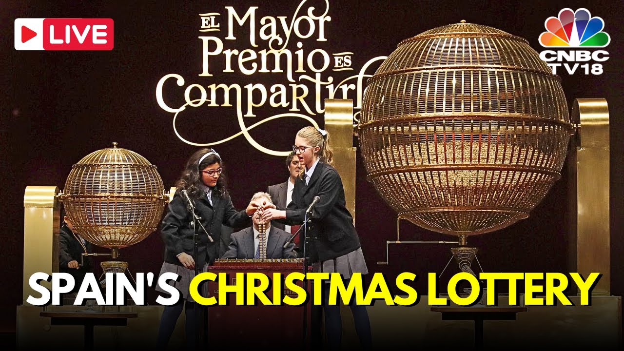 LIVE: Spain's Christmas lottery | Traditional Christmas Lottery El ...