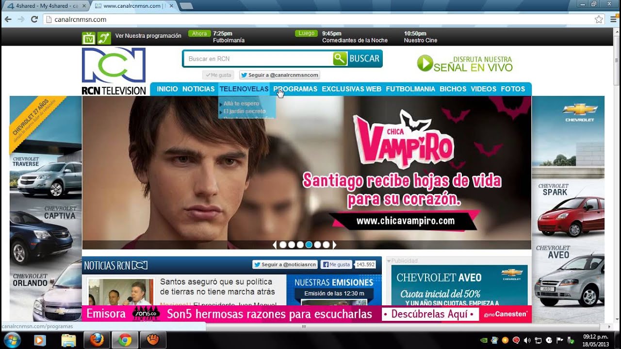 como ver episodios de series de rcn en su web pag - YouTube