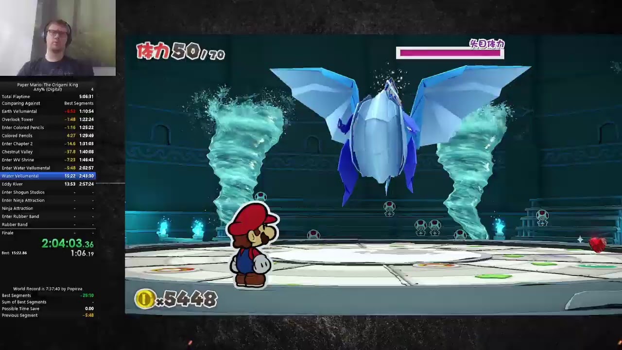 Speedrun Paper Mario: The Origami King - Any% - YouTube
