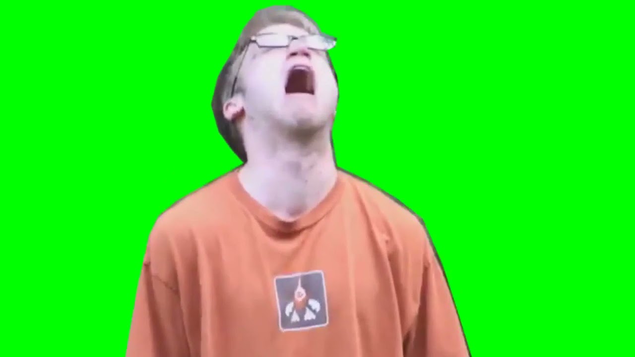Green Screen Stock Screaming - YouTube