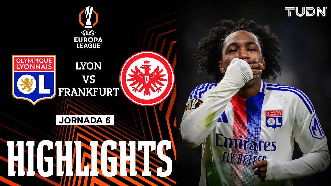 HIGHLIGHTS - Olympique Lyon vs Frankfurt | UEFA Europa League 2024/25 ...