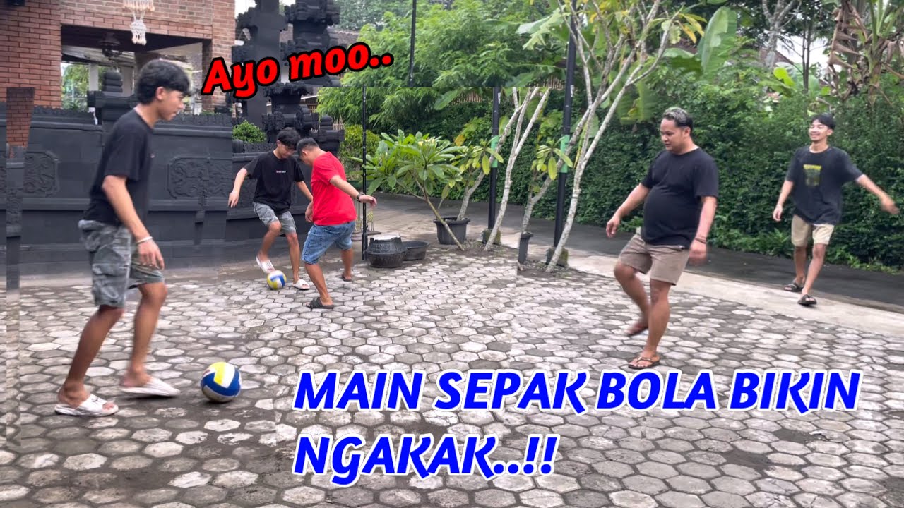 MAIN SEPAK BOLA BIKIN NGAKAK..!! - YouTube