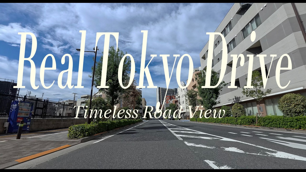 Pt.1 Real Tokyo Drive /Japan Daily Drive /Driving Tokyo / Day Drive ...