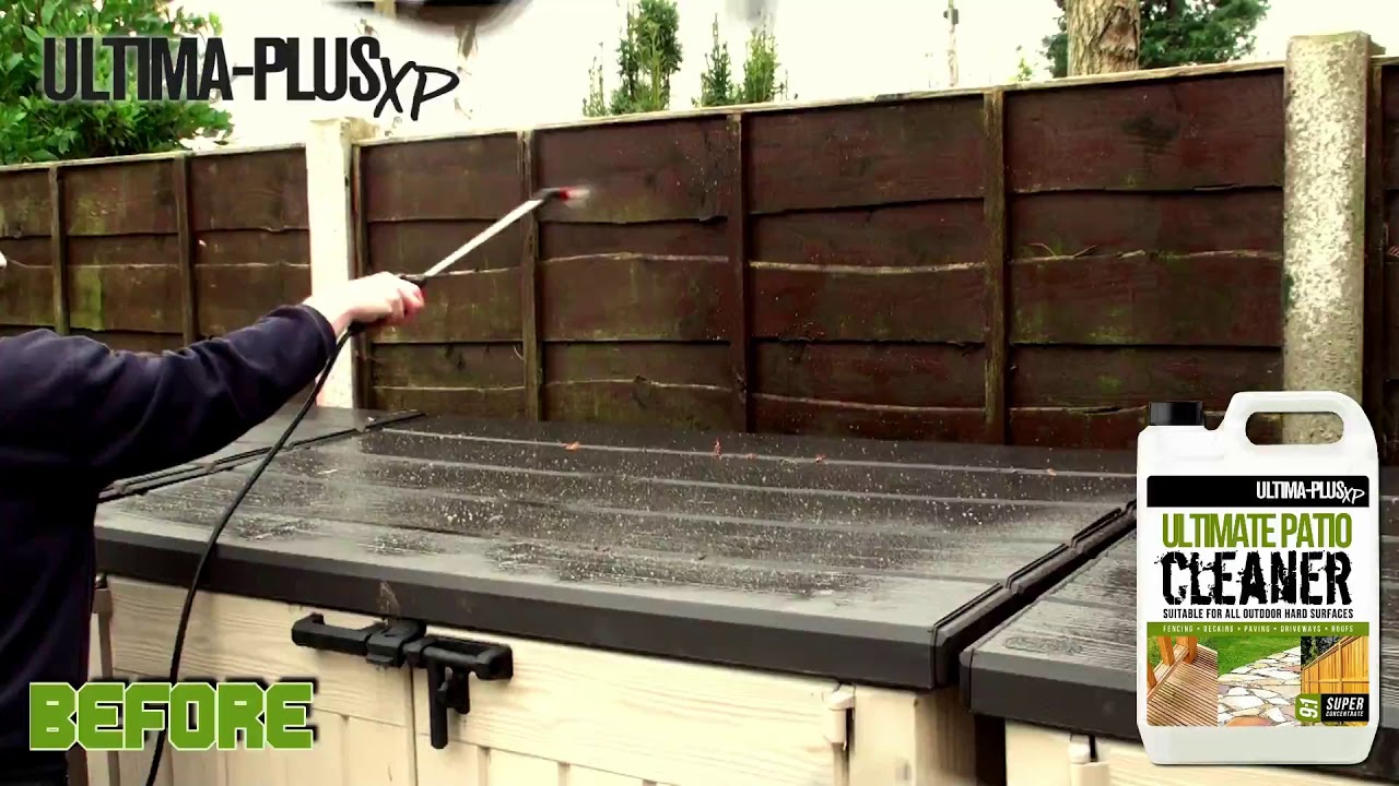 Ultima-Plus XP Super Concentrate Powerful Patio Cleaner - YouTube