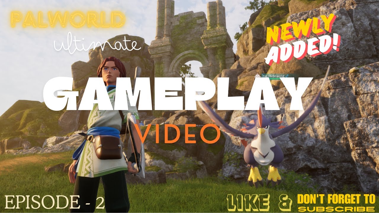 Ultimate Palworld GamePlay || Ep - 02 Fighting With GrizzBolt in ...