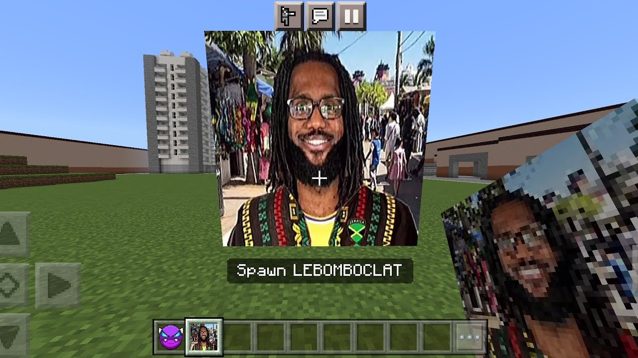 LEBOMBOCLAT Nextbot Added | MCPE | CN_Part9_Addon - YouTube