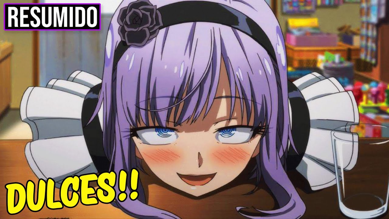 🌙 ESTA LOKITA POR LOS DULCES Y UN CHICO 😲⚡ // Dagashi Kashi Resumen Del ...