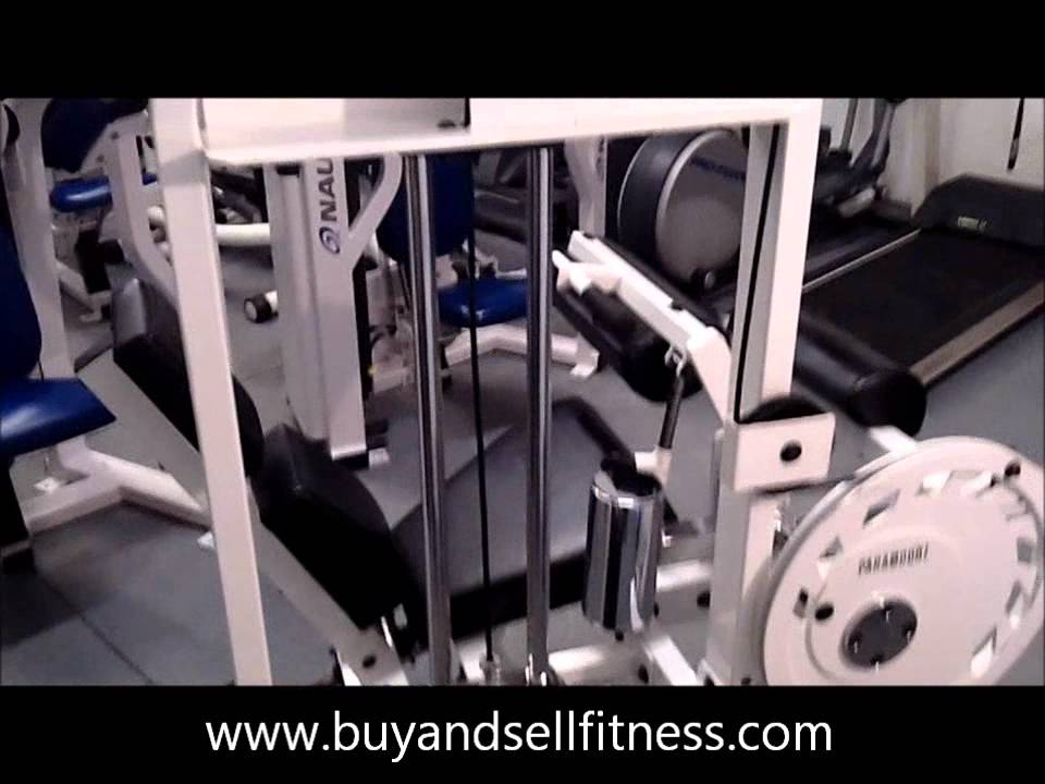 Paramount seated Leg Curl model pl 2100 review - YouTube