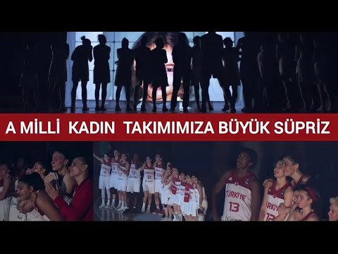 A Milli Kadın Basketbol🏀 Takımımıza Maç Sonu Büyük Sürpriz | Potanın Perileri