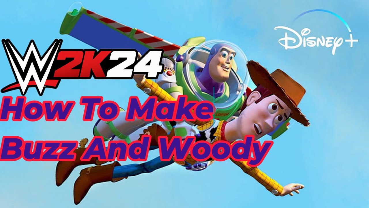 WWE 2K19 How To Make Buzz Lightyear And Woody - YouTube