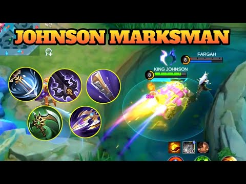 NEW META JOHNSON FULL ATTACK SPEED BUILD MARKSMAN 😱 ~ MLBB - YouTube