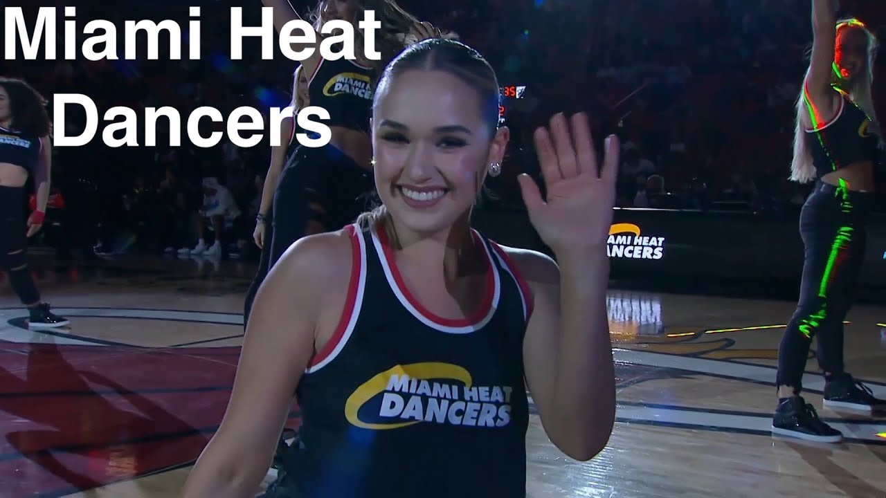 Miami Heat Dancers - NBA Dancers - 3/28/2022 dance performance - Heat ...