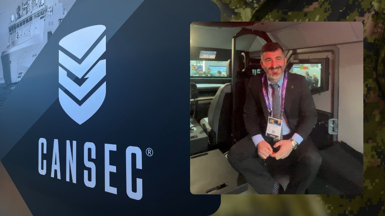 CANSEC 2024: CDR Booth Interviews - ROSHEL - Smart Armored Vehicles - YouTube