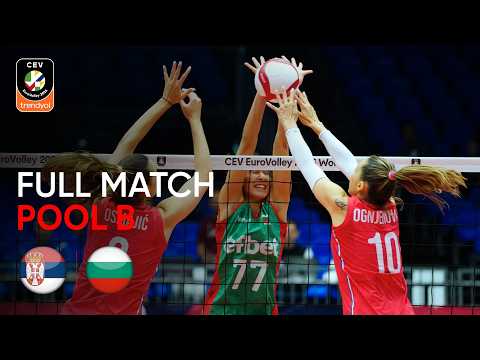 Full Match | Serbia vs. Bulgaria | CEV Trendyol EuroVolley 2026 | Women