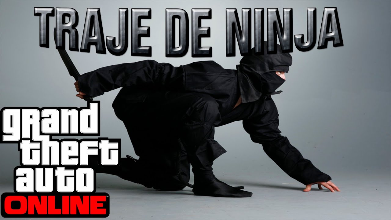GTA V ONLINE - TRAJE DE NINJA - YouTube
