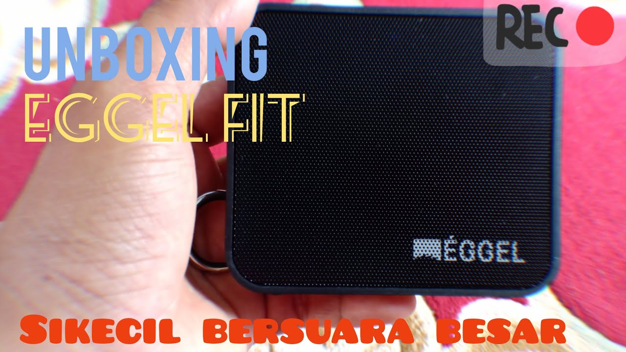 Hebat,. Eggel Fit Bluetooth spiker | Sikecil bersuara besar (Unboxing ...