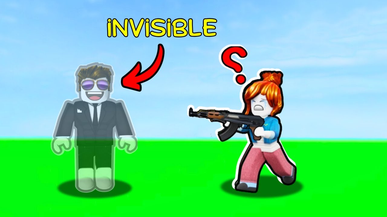 Hiding as an INVISIBLE Player in Roblox… TOO OP! - YouTube