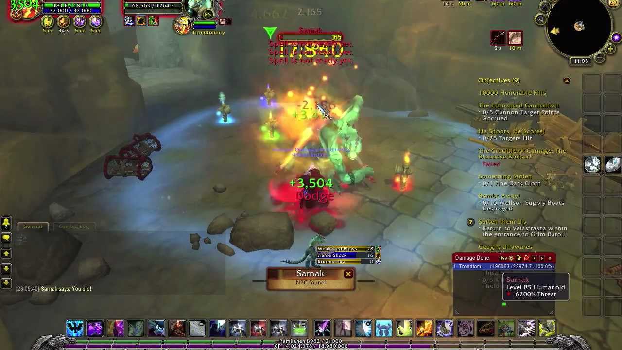 SARNAK [RARE] KILL [Level 85]"Jade Forest" World of Warcraft MoP - YouTube