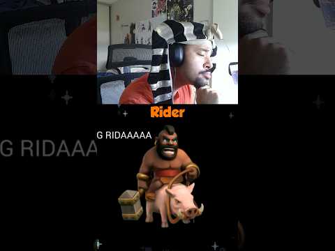 Bro did “Hog Rider!” 💀