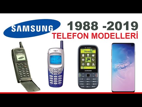 TÜM SAMSUNG TELEFONLAR (1988 - 2019)