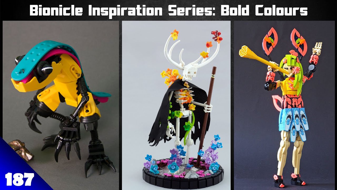 Bionicle Inspiration Series Ep 187 Bold Colour Schemes - YouTube