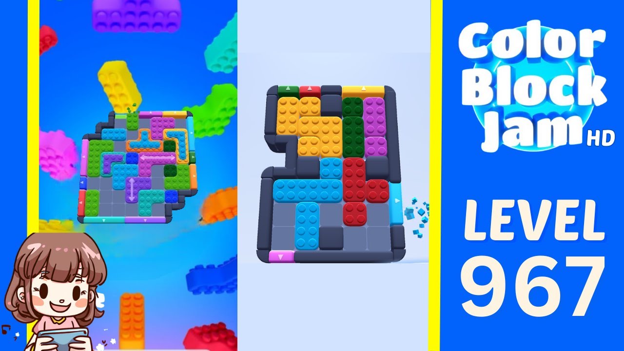 Color Block Jam Level 967 Solution Walkthrough - YouTube