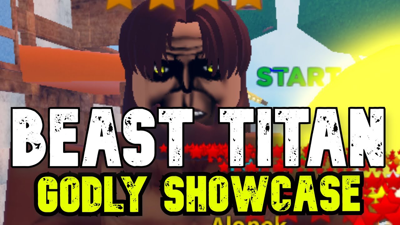 BEAST TITAN GODLY SHOWCASE | ULTIMATE TOWER DEFENSE ROBLOX GUIDE REVIEW ...
