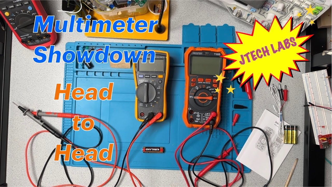 Proster T58B Digital Multimeter - YouTube